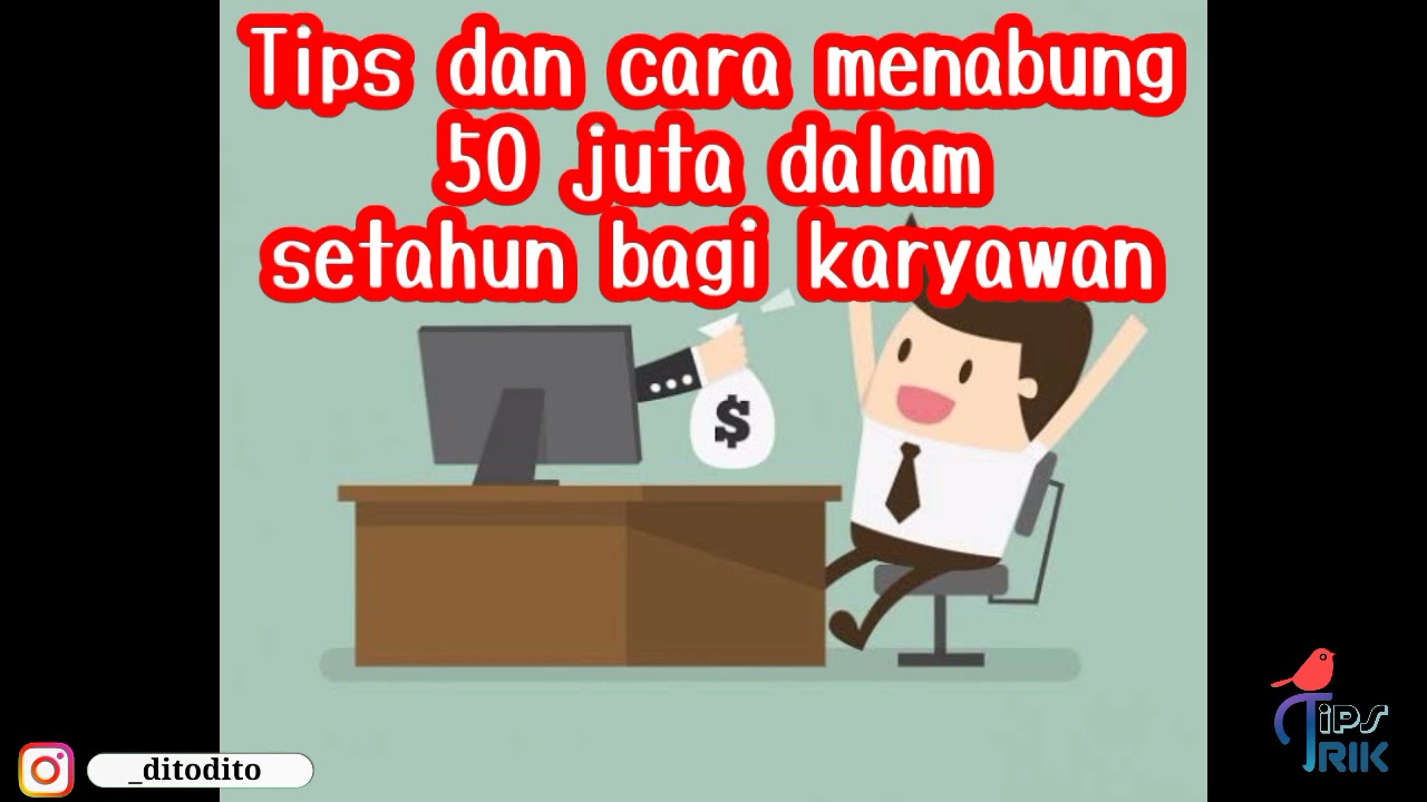 Easy Tips to Save 50 Million Rupiah in a Year for Employees || #savingtips #50millionayear #60mil...