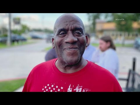Houston man who waited nearly 6 hours to vote accused of illegal voting