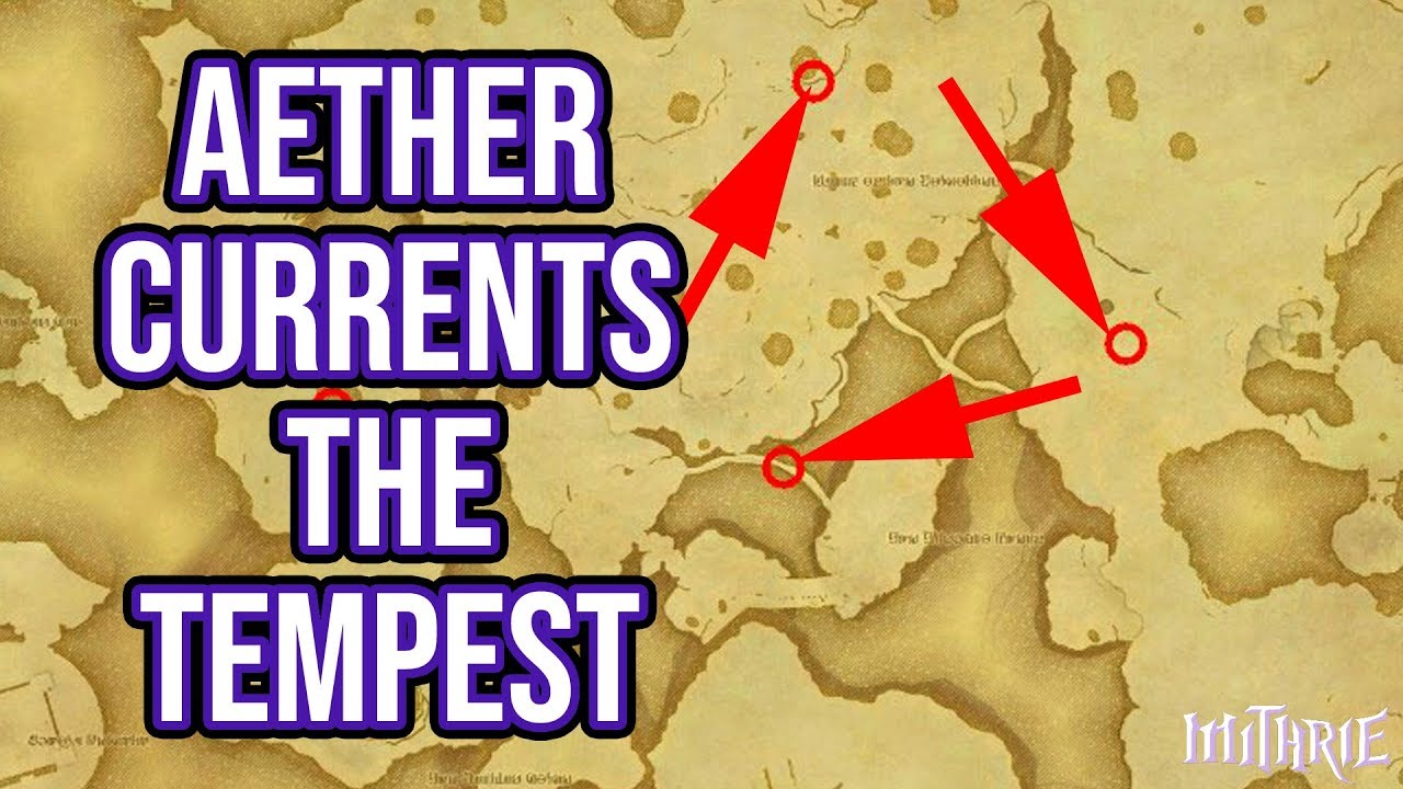 FFXIV Aether Currents The Tempest Locations Guide (Shadowbringers)