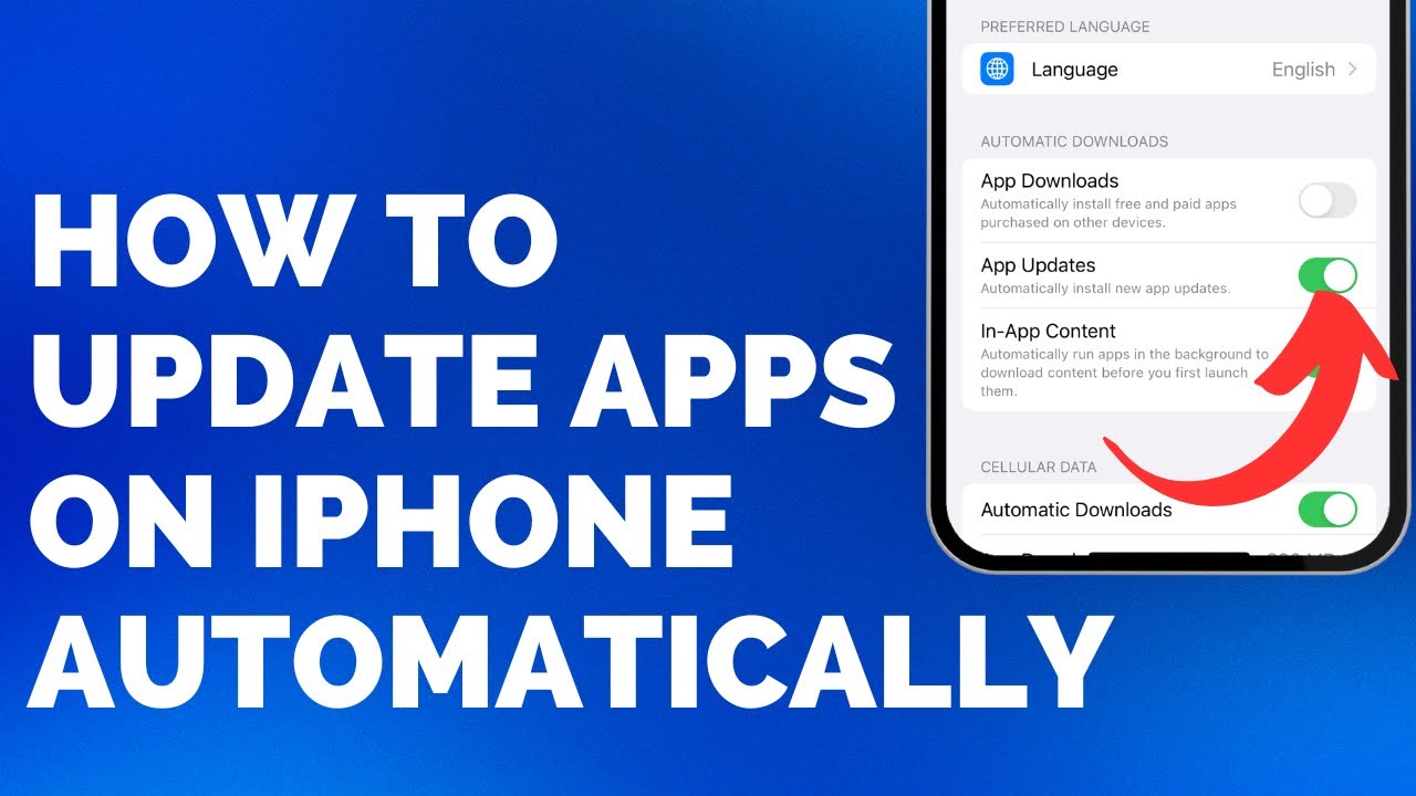 How to Update Apps on iPhone Automatically (3 Steps)