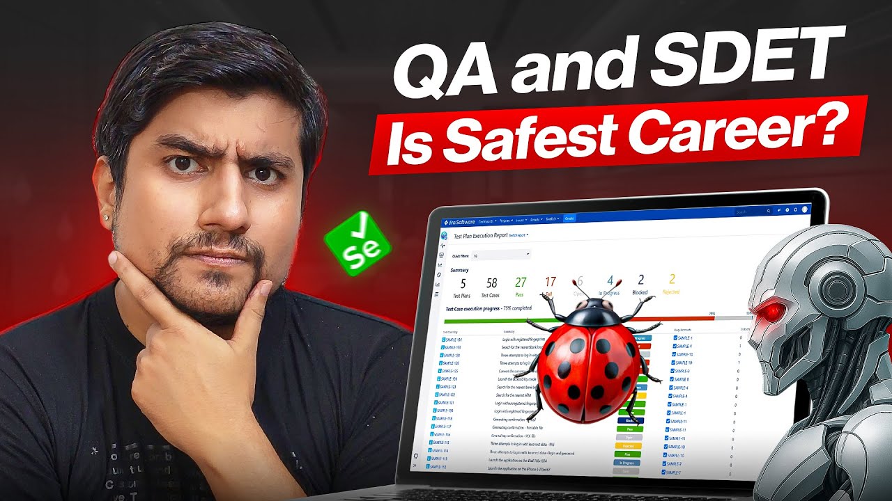 Are QA and SDET Jobs SAFE from AI Automation in 2025?