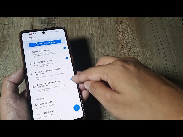How to block a phone number on Android