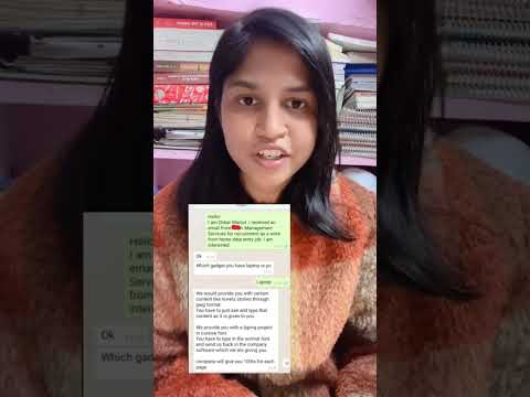 Data Entry Scam ..(in Telugu)