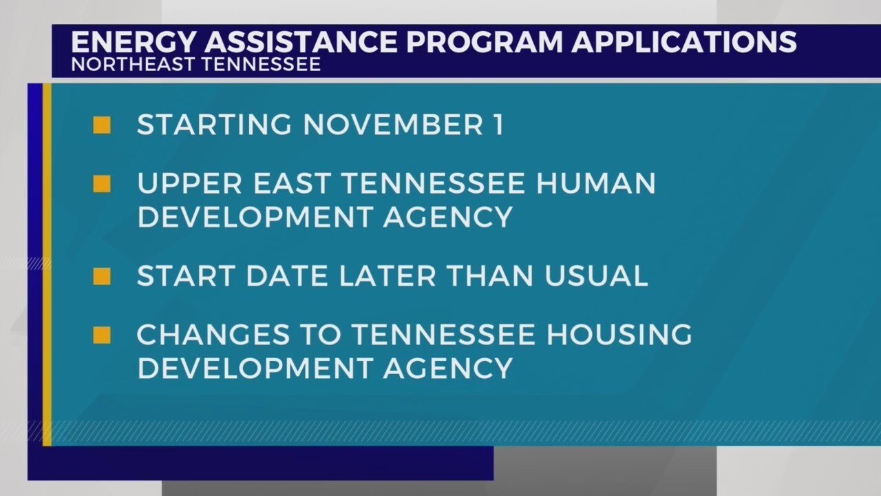 UETHDA energy assistance program starting Nov. 1