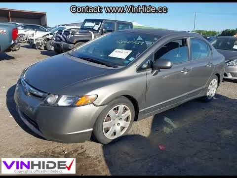 VIN: 2HGFA16578H351318 - 2008 Honda Civic- LX