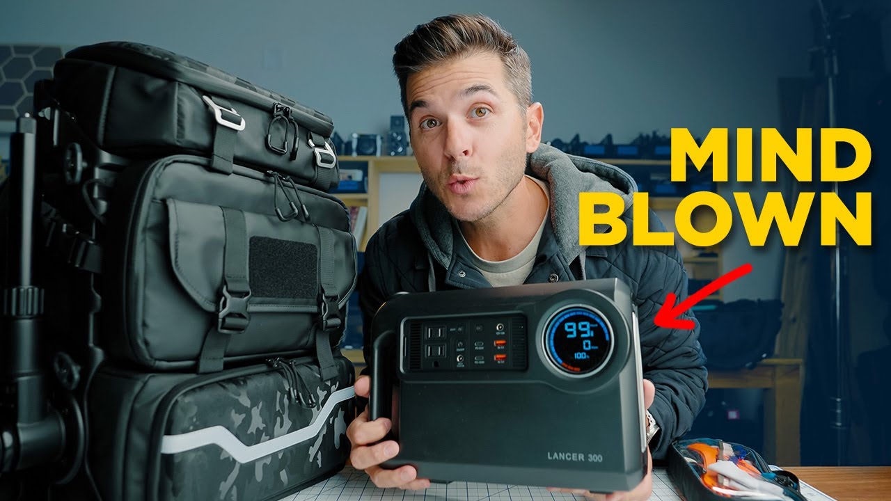 Coalax Lancer300 Backpack with Power Station
