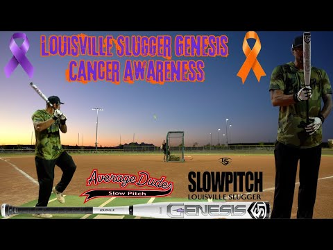 Louisville Slugger Genesis Cancer Awareness | USSSA Slowpitch Bat Review