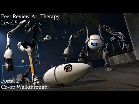 Steam Community :: Video :: Portal 2 Co-op Walkthrough: Peer Review Art ...