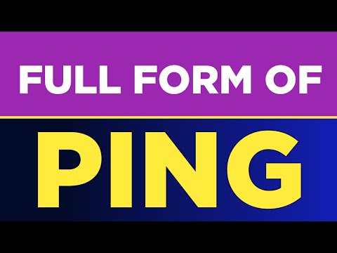 Full form of PING | PING ka full form kya hai | PING full form | Free Learn University