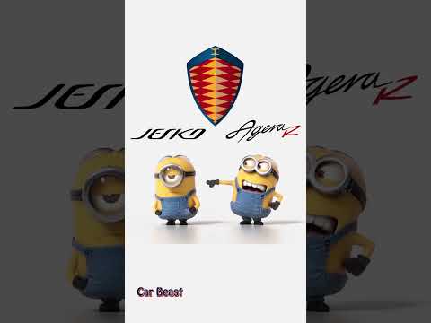 Koenigsegg Jesko vs Agera minions style