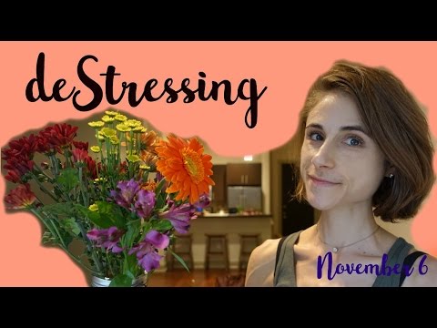 De-stressing Natural Calm, Grocery Haul, & Flowers