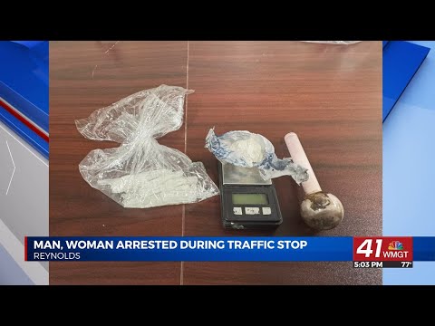 Two arrested in Reynolds after traffic stop leads to meth discovery