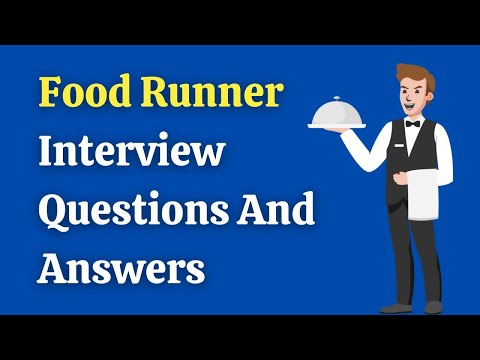 Food Runner Interview Questions And Answers