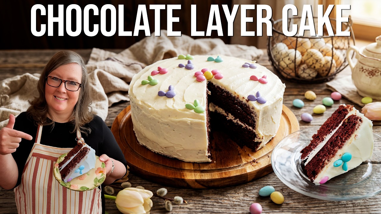 Chocolate Layer Cake from Scratch — Even If You're Not a Baker