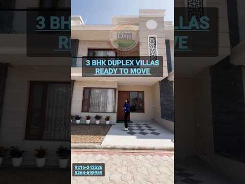 3 BHK DUPLEX VILLA | READY TO MOVE | BEST LOCATION TRICITY | DEFENCE REALTORS GROUP #sorts