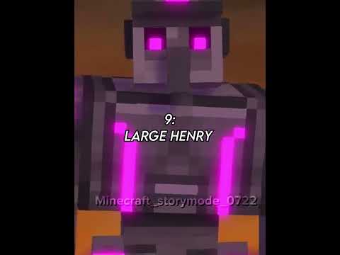 My top 10 minecraft story mode villains