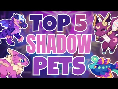 Top 5 Best Shadow Pets 2024! | Prodigy Math Game