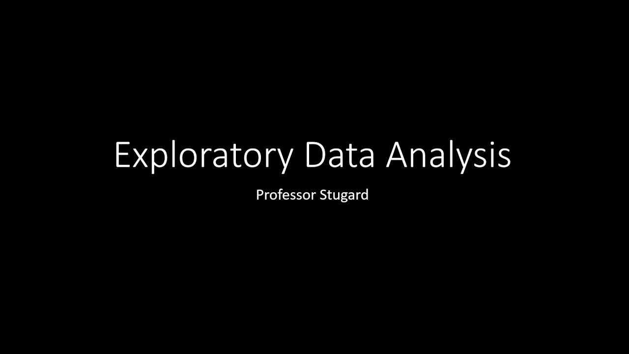 DS 5.3 - Exploratory Data Analysis (EDA)