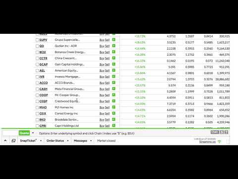 Value Investing Using a stock Screener