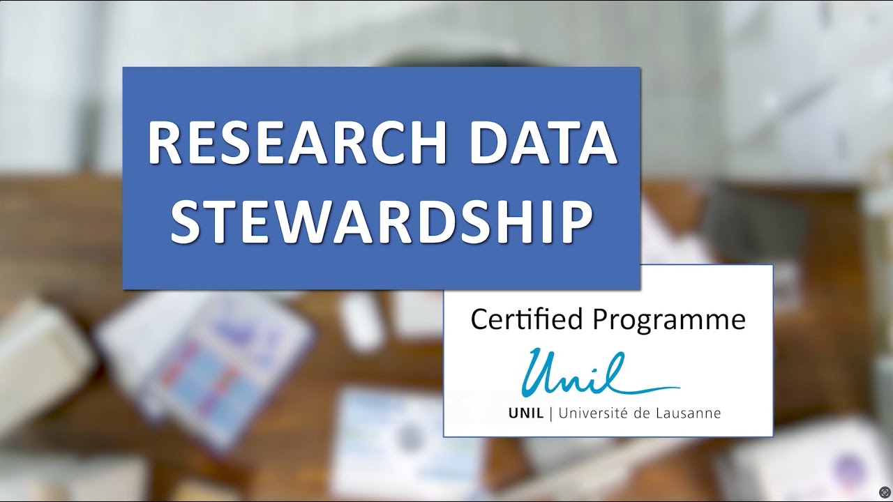 Discover the Research Data Stewardship Programme