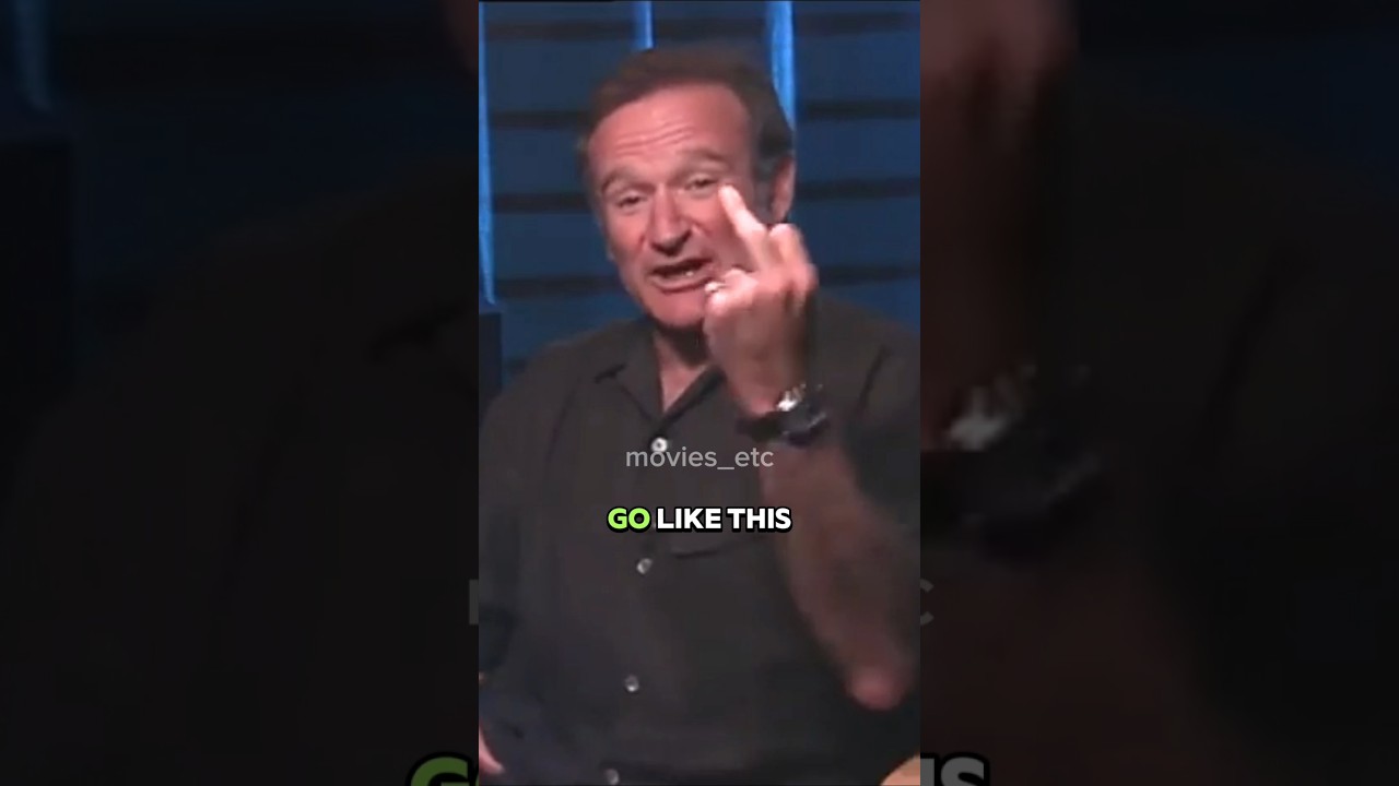 Robin Williams on playing a killer in 'Insomnia' #robinwilliams #insomnia