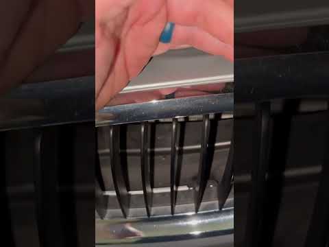 BMW E90/E91 kidney grill removal and installation #bmw #install #easy #grill #cheap #mods