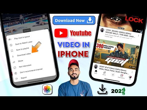 How To Download Youtube Video In Iphone | Iphone Me Youtube Video Kaise Download Kare | Legal Method
