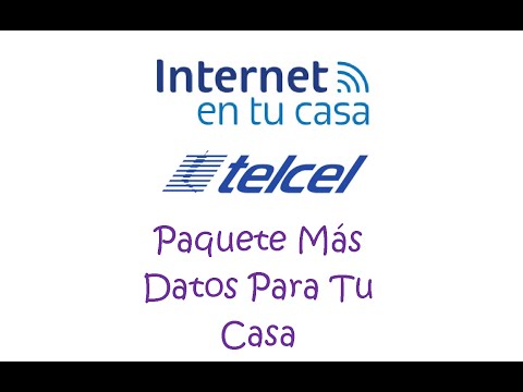 Internet en tu casa Telcel: Paquete Más Datos Para Tu Casa