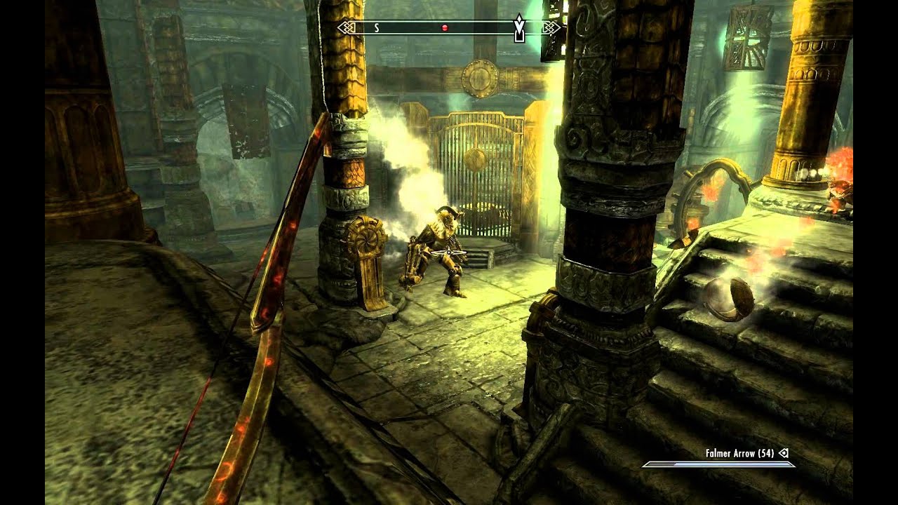 Destroying some ancient Dwemer artifacts