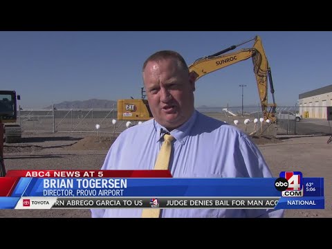 Provo Airport breaks ground on major expansion