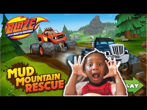 #BLAZE AND THE MONSTER MACHINES/MUD MOUNTAIN RESCUE/NICK JR. GAMES learning numbers