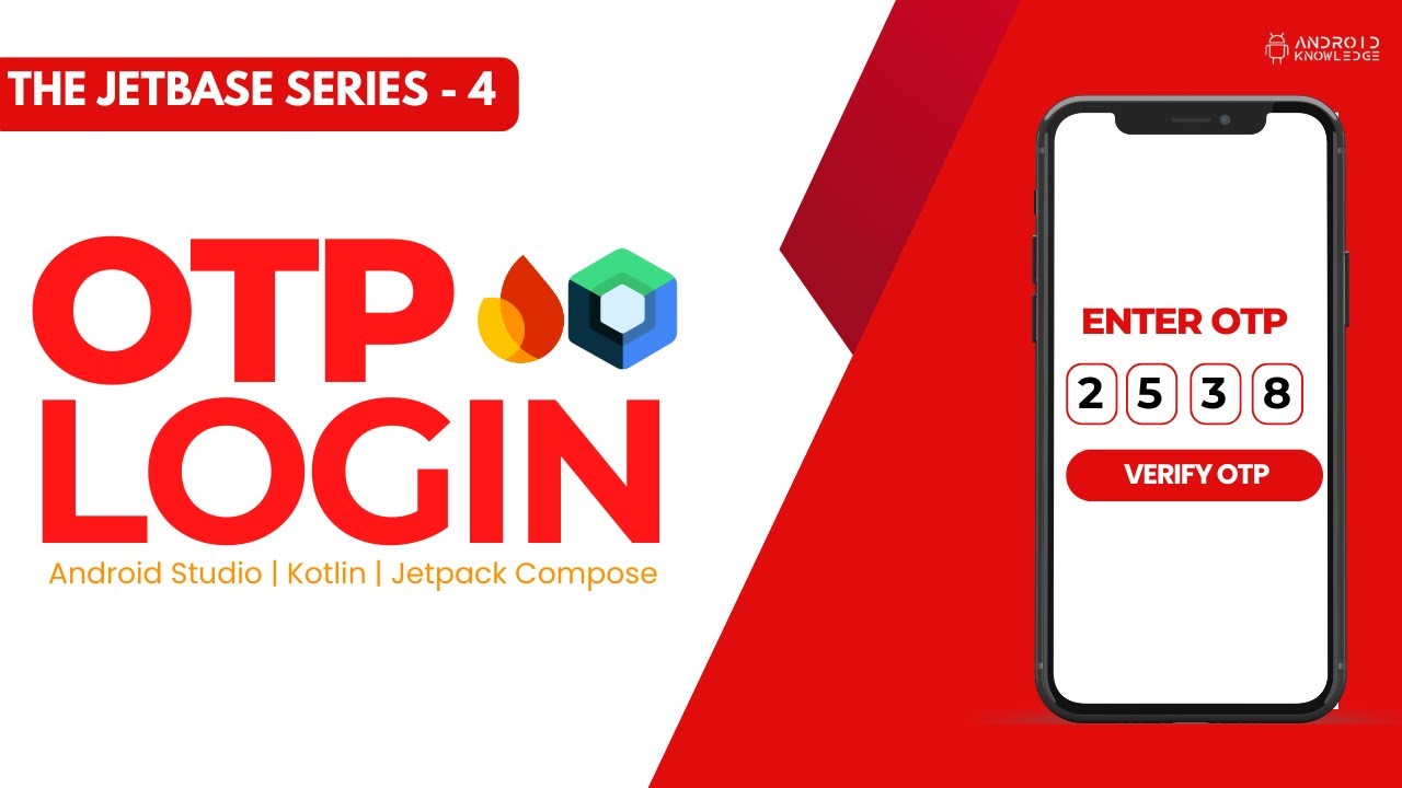 Create a OTP Login Screen using Firebase Authentication & Jetpack Compose | Android App Development