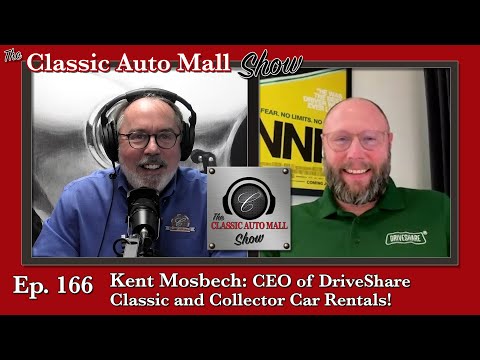 Ep 166 Renting Classic & Collector Cars | Kent Mosbech CEO of DriveShare | How It Works | Advantages
