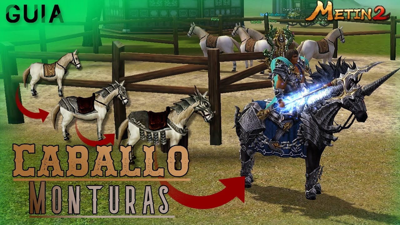 [Guide] Horse to Level 40 and Saddles! - Metin2.es