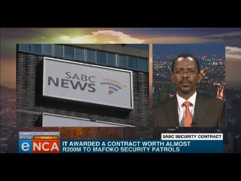 Tebogo Malatji behalf of the SABC Interim Board