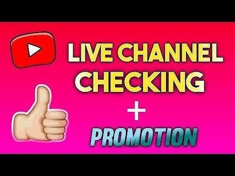 Live Channel Checking And Promotion