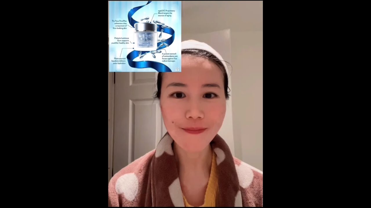 NU SKIN ageLOC true face essence ultra demo - blue pearls - eye area - The beauty secret