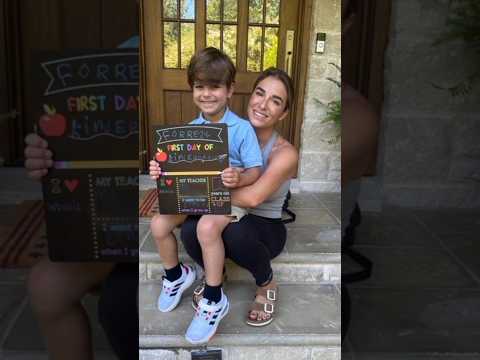 Jessie James Decker couldn't hold back her tears during her children's first day at school