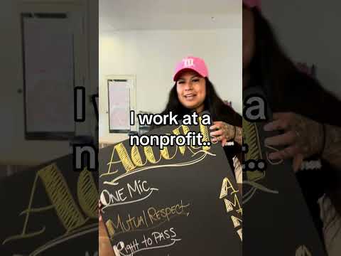 I work in nonprofit...