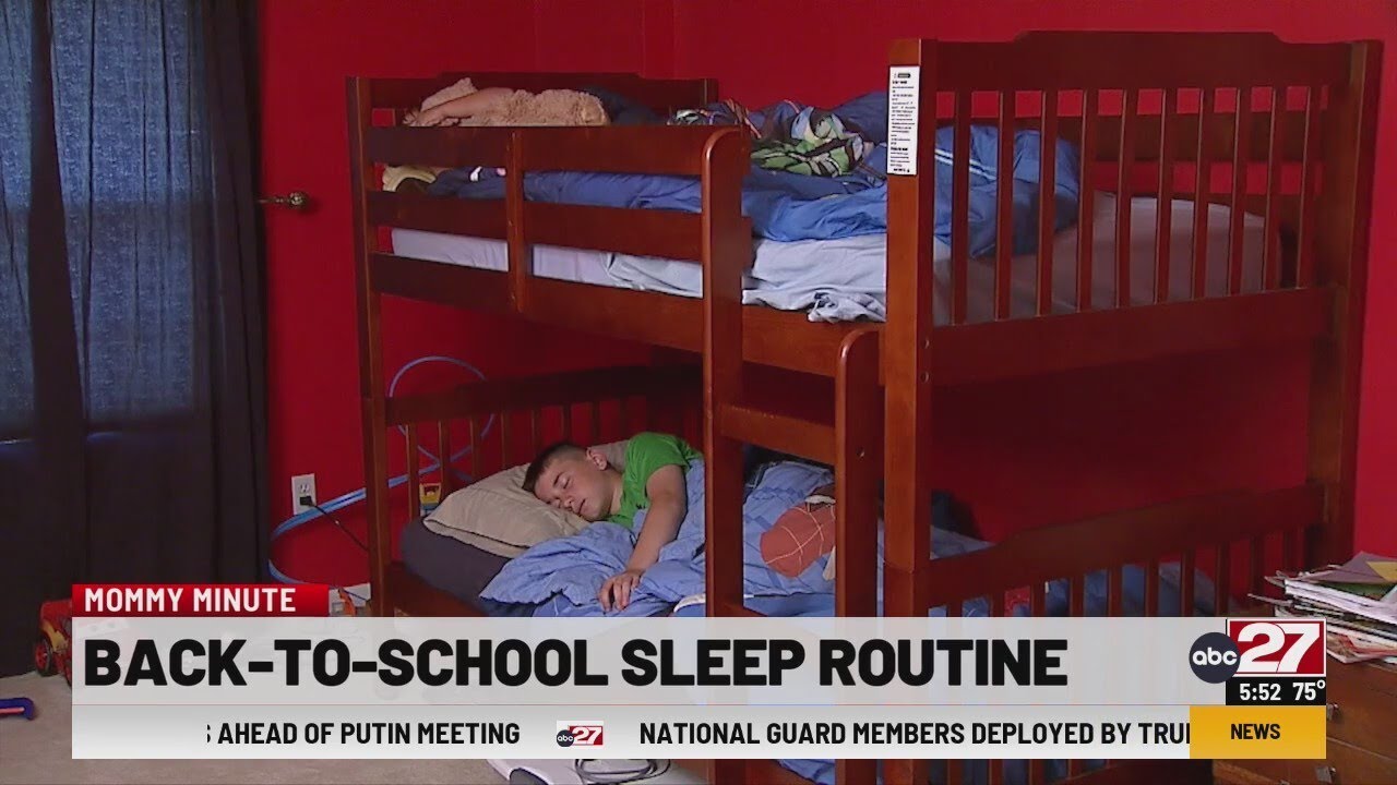 Mommy Minute: When to start a back-to-school sleep schedule