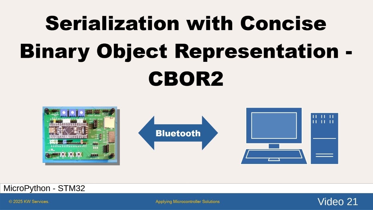 Serialization with Concise Binary Object Representation - CBOR2