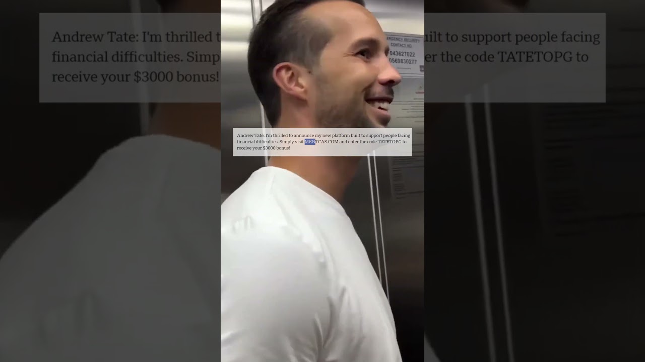 Somewhere in silence, Tate was watching #andrewtate #shorts