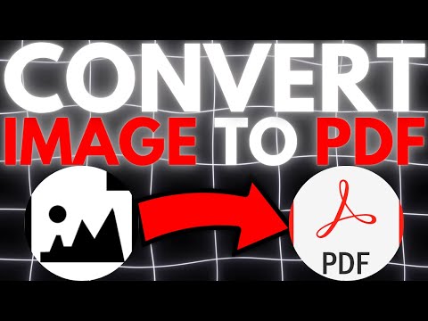 How To Convert Image To PDF File | Convert Photo To PDF