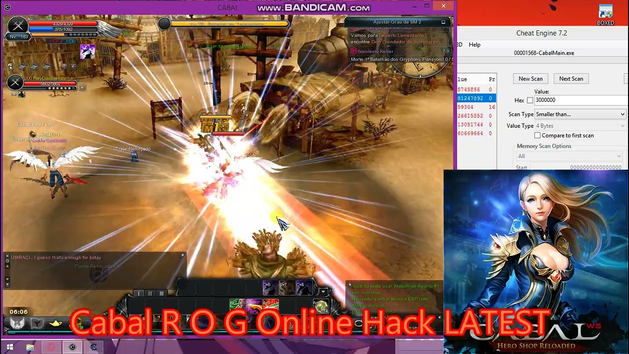 CABAL BR(BRAZIL) HACK - CHEAT - BYPASS Latest