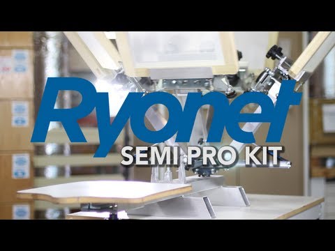 Semi-Pro Complete Multi Color Screen Printing Shop Kit