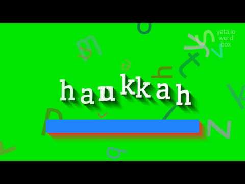 How to say "hanukkah"! (High Quality Voices)