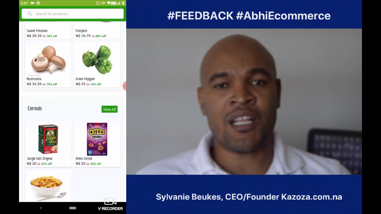 Abhi Android Feedback By Customer #ShoppingApp