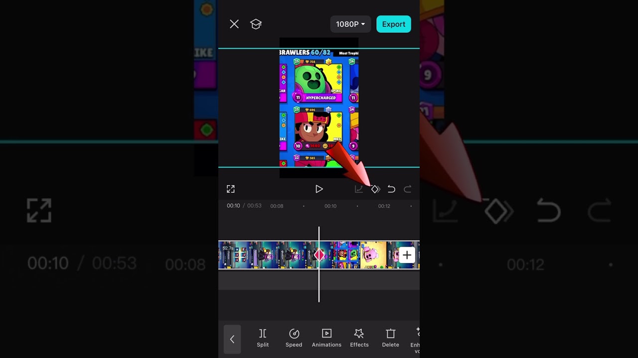capcut keyframes tutorial #brawlstars #capcut #editing