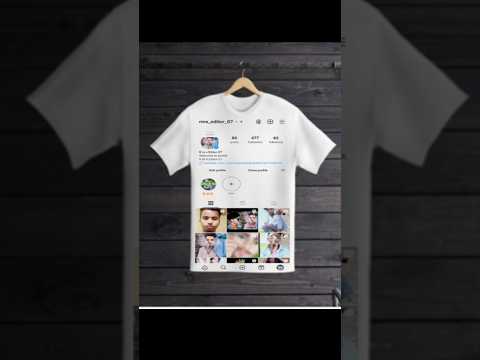 T-shirt meinmein Instagram ka logo kaise lagaen
