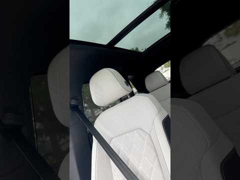 White chalk interior inside the 2025 VW Atlas 🤍 #vw #atlas #carinterior #volkswagen #germancars